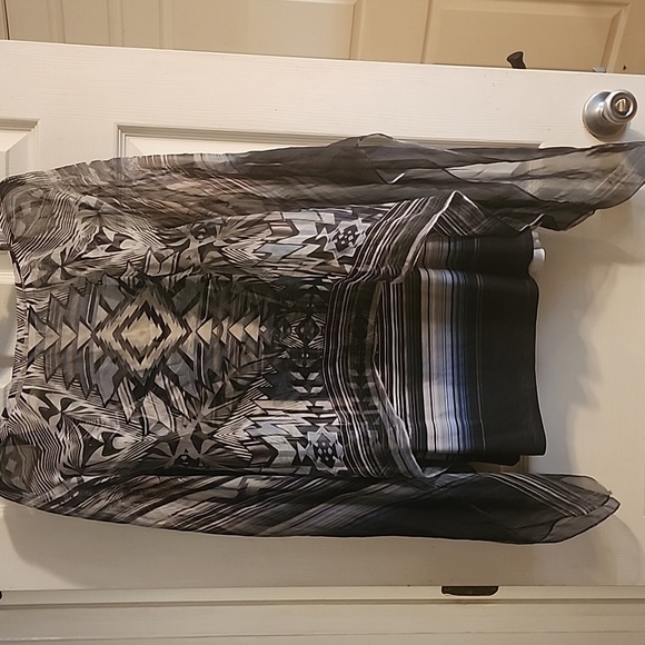Cato | Tops | Cato Tank Top With Scarf Cover Up | Poshmark